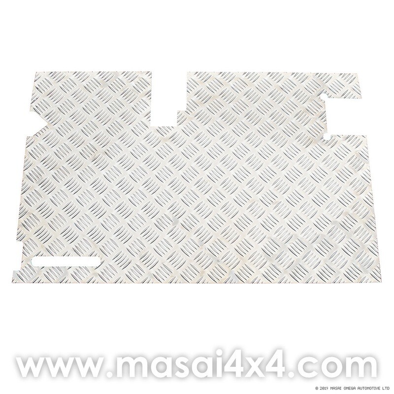 Rear Door Chequer Plate for Defender 90/110 with Wiper – Steering Guard ...