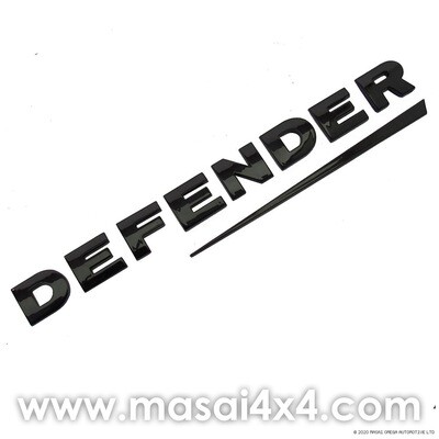 “DEFENDER” Rear Lettering Decals – fits all Defenders (6 Colours ...