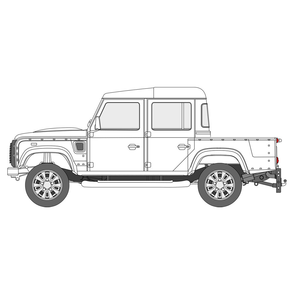 Seat belts for Defender 110 PUMA 4-Door Crew Cab – Masai Parts ...