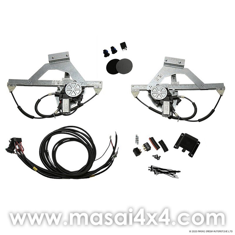 Electric Windows Conversion Kit for Defender 110/130 for 2nd Row Doors ...