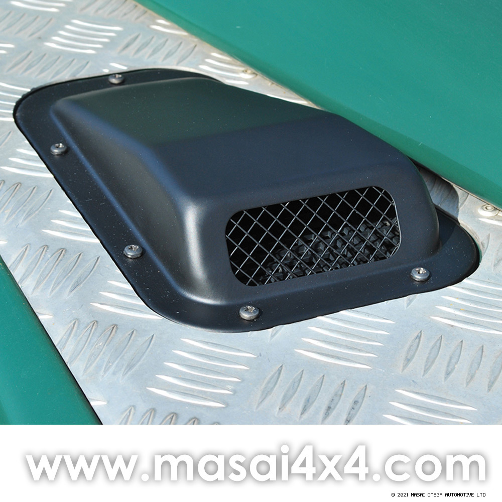 Wingtop Air Intake for Defender 90/110 (Steel / Stainless) – PAIR ...