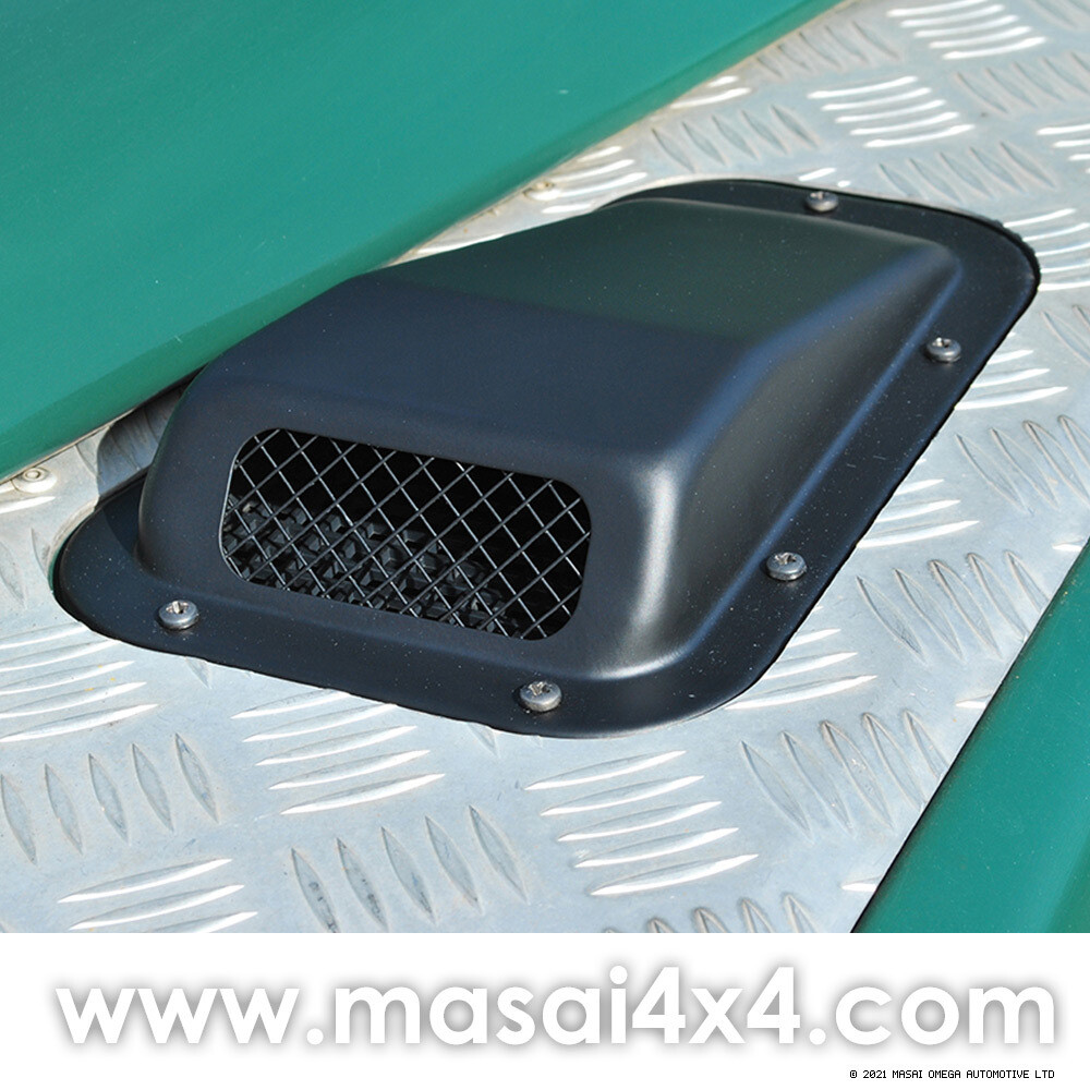 Wingtop Air Intake for Defender 90/110 (Steel / Stainless) – PAIR ...