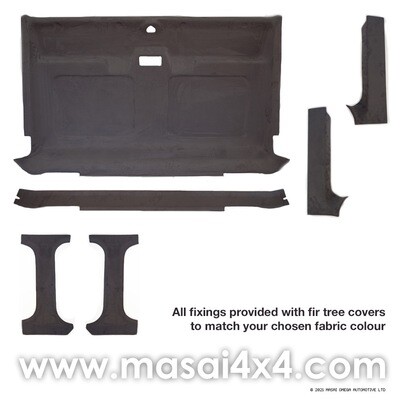 Headlining / Roof Lining Kit for Land Rover Defender 90/110 Single ...