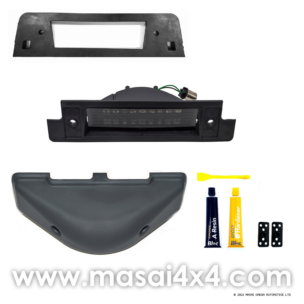 High Mounted Rear Brake Light LED for Defender 90/110 – Red/Clear – LED ...