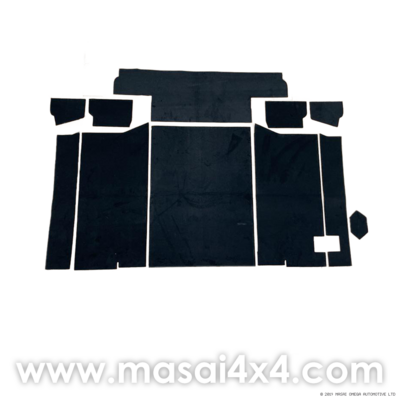 Premium Carpet Rear Sets for Land Rover Defender 90 – Masai Land Rover ...