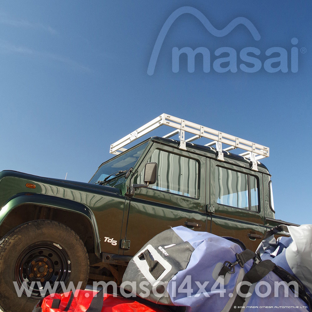 Aluminium Luggage Roof Rack for Land Rover Defender – Rear Access Roof ...