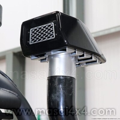 3″ Snorkel Raised Air Intake to fit a Defender with a Roll Cage – Roof ...