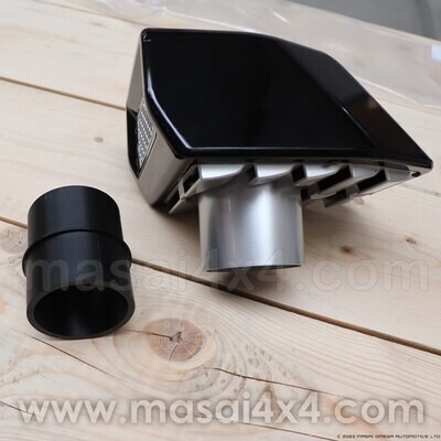 3″ Snorkel Raised Air Intake to fit a Defender with a Roll Cage – Roof ...