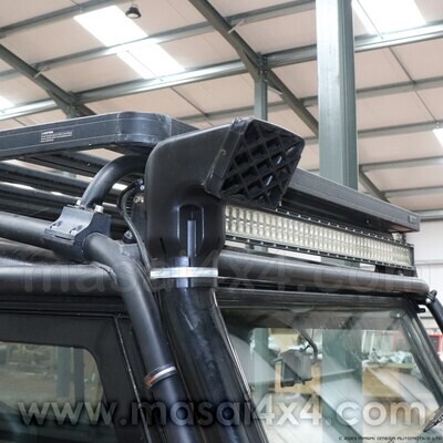 3″ Snorkel Raised Air Intake to fit a Defender with a Roll Cage – Roof ...