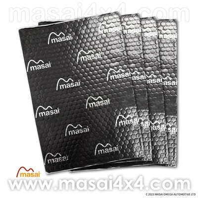Masai 3mm Sound Deadening and Insulation Sheet (35cm x 50cm) – Vehicle ...