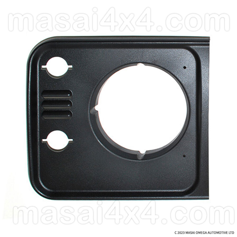 Headlamp Surrounds – Unpainted Gloss Black – Defender 90/110 – 2007 ...