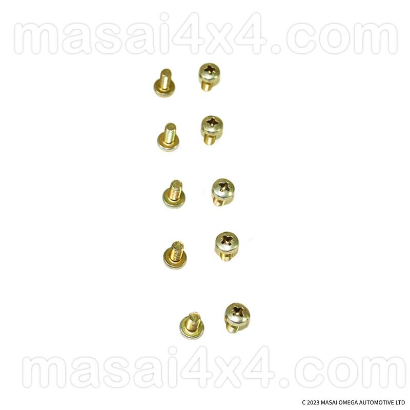 Set of 10 Defender Door Handle Screws – Internal Window Trim Kits for ...