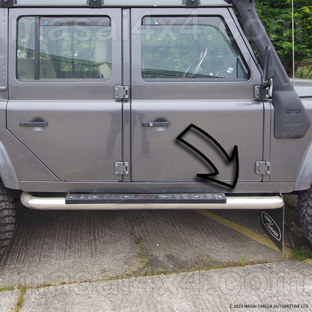 Outer Sill Panels – One Piece 3mm Aluminium for Land Rover Defender 90 ...