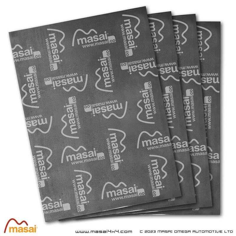 Masai 7mm 3-in-1 Sound Deadening with Foam Insulation Sheet (35cm x ...