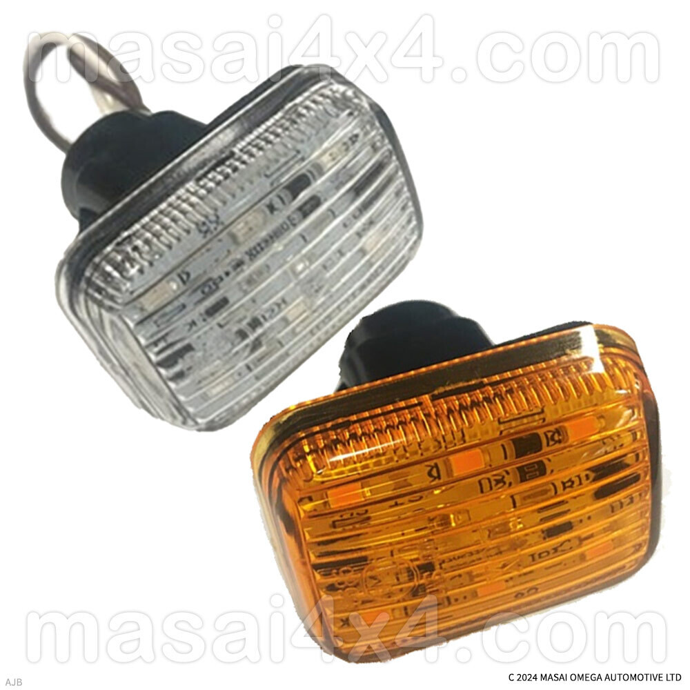 Mini Style LED Side Repeater Lamps for Pre TD5 Land Rover Defenders ...