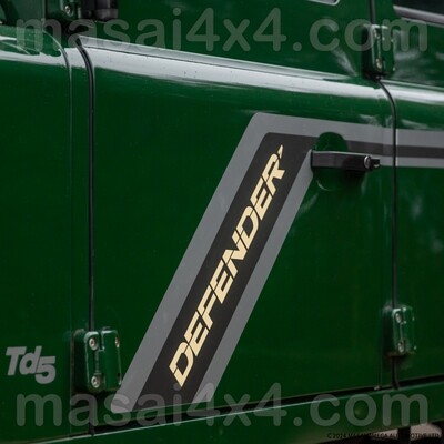 “DEFENDER COUNTY” SIDE DECALS – FITS 110 2 & 4 DOOR DEFENDERS ...