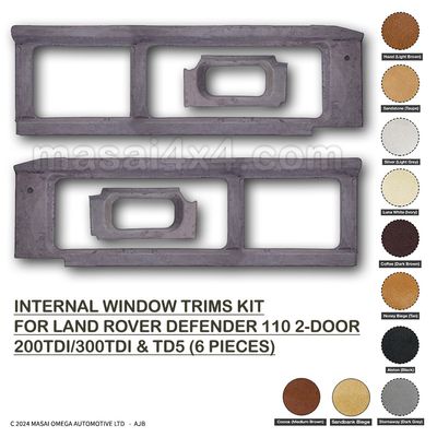 Interior Window Trims for 200TDi / 300TDi / TD5 Defender – Masai Land ...
