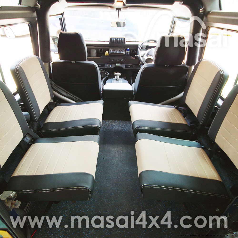 Inward Facing Tip-up Rear Seat Covers for Defender (89-07) – Masai ...