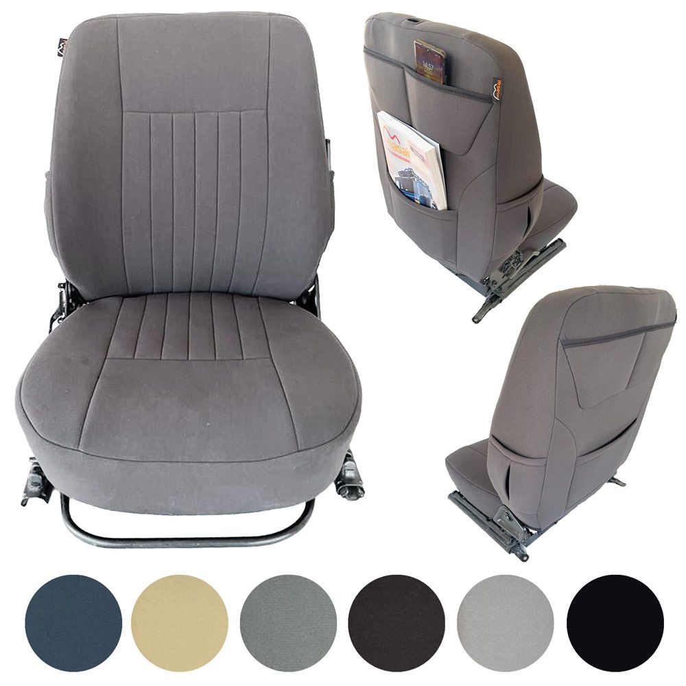 Pair of Pull Over Front Seat Covers For Land Rover Defender – Masai ...