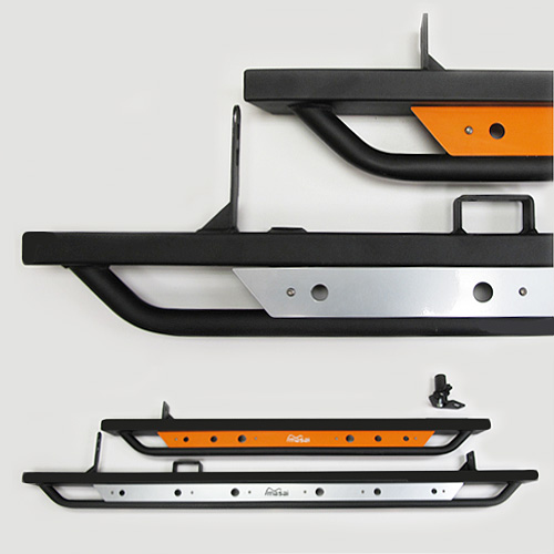 Tree Sliders / Rock Sliders for Land Rover Defender 90/110 – PAIR ...