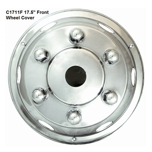 Stainless Steel HGV Wheel Trims / Covers / Liners, 17.5″, set of 4 ...