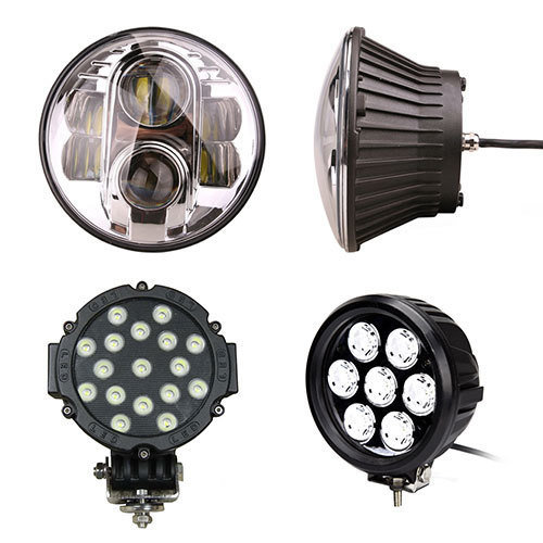 LED Headlights / Driving Lights for Land Rover Defenders – Masai Parts ...
