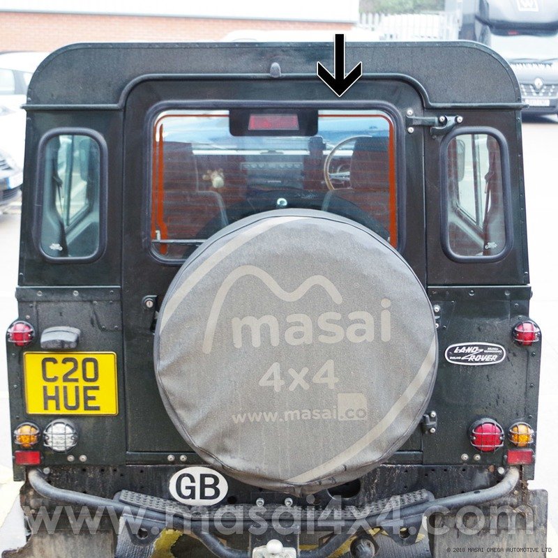 Rear Door Glass – Green Tinted & Heated for Post 2002 Land Rover ...