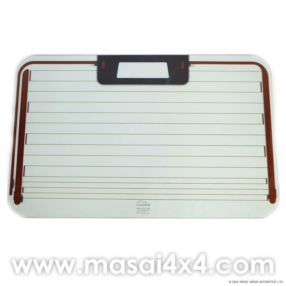 Rear Door Glass – Green Tinted & Heated for Land Rover Defender 90 and ...