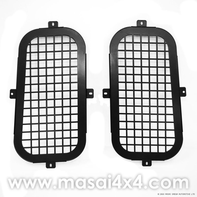 Quarter Glass Window Guards for Land Rover Defender 90/110 – PAIR ...
