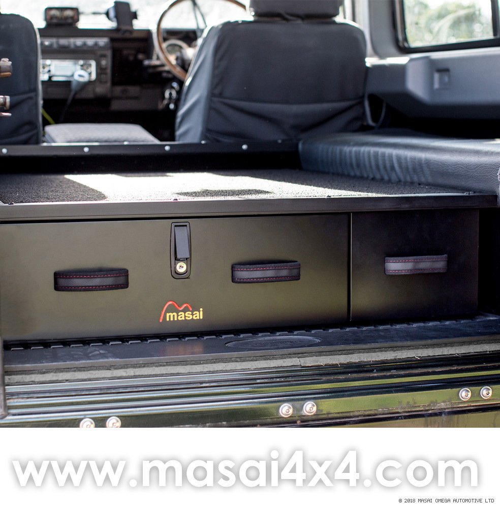 Sporting Box / Rear Lockable Storage Drawers for Land Rover Defender ...