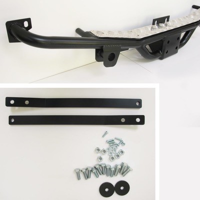 NAS Rear Step for Land Rover Defender 90/110 (UK Tow Bar/USA Tow Ball ...