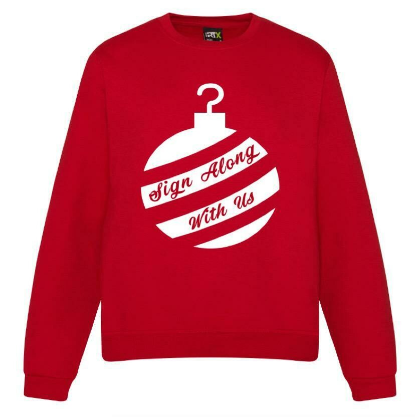 Sign Along With Us Kids XMAS Sweatshirt