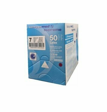 OP-Handschuhe Latex Puderfrei sempermed supreme 1x50Stk