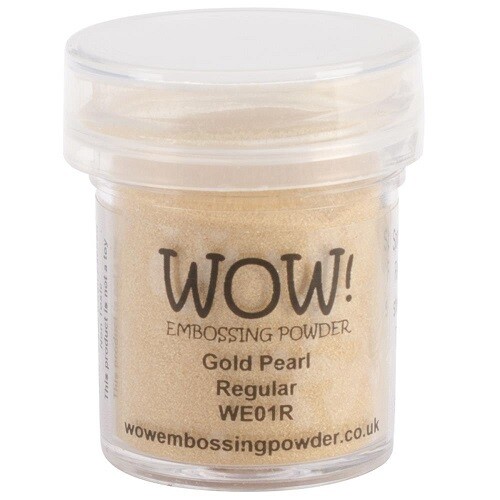 WOW Embossing Powder - Gold Pearl - WE01R - 15ml / 1.oz