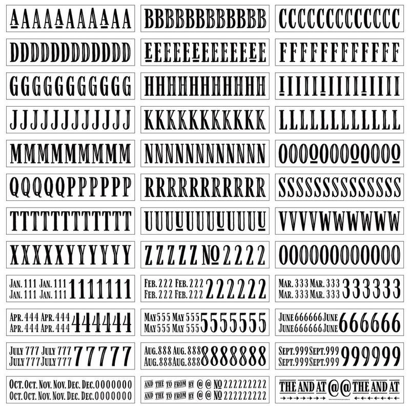 Alphabet Sets