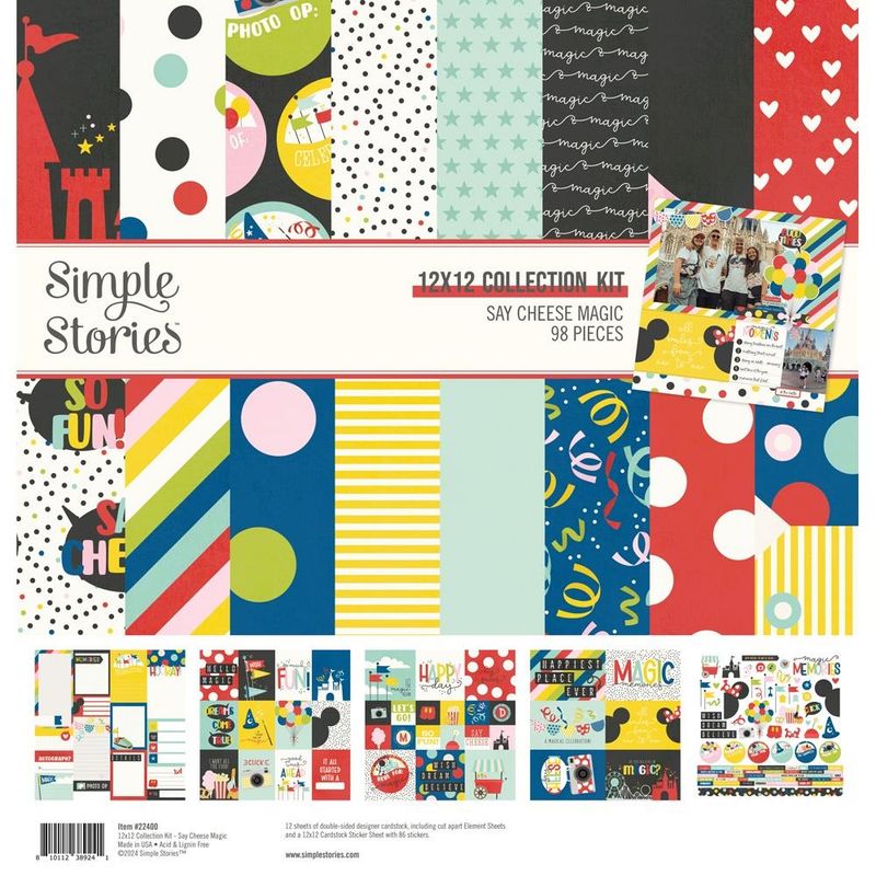 Simple Stories - Say Cheese Classic Mouse Magic Collection - 12 x 12 ...
