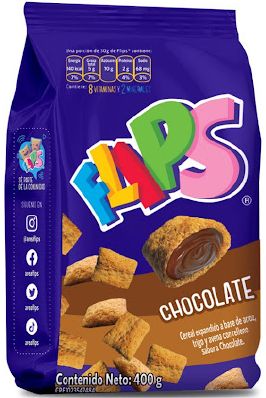 FLIPS CHOCOLATE 400GR – Sucasa En Línea