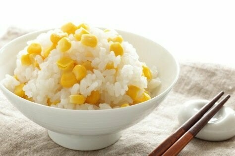 ARROZ BLANCO CON ELOTE