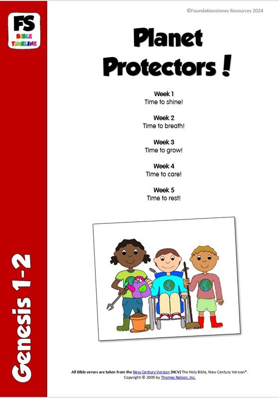 Planet Protectors - 5 week series