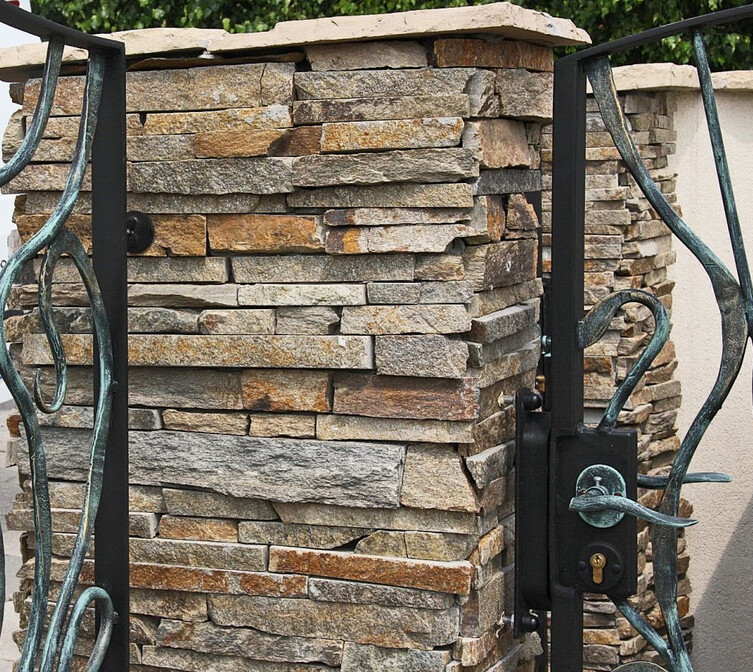 Natural Stone Cladding Slips. Exterior Wall Bricks | Real Brick Cladding