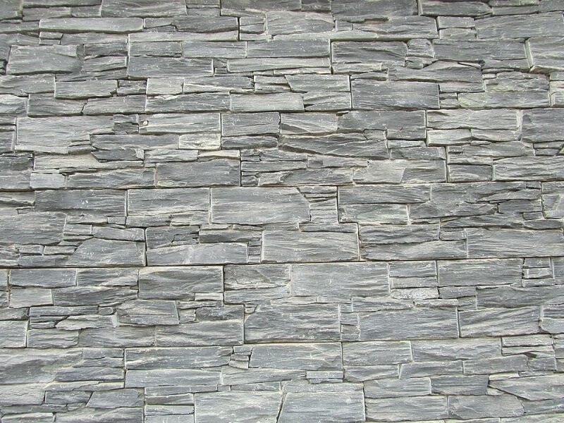 Black Slate - Stone Cladding Panel System