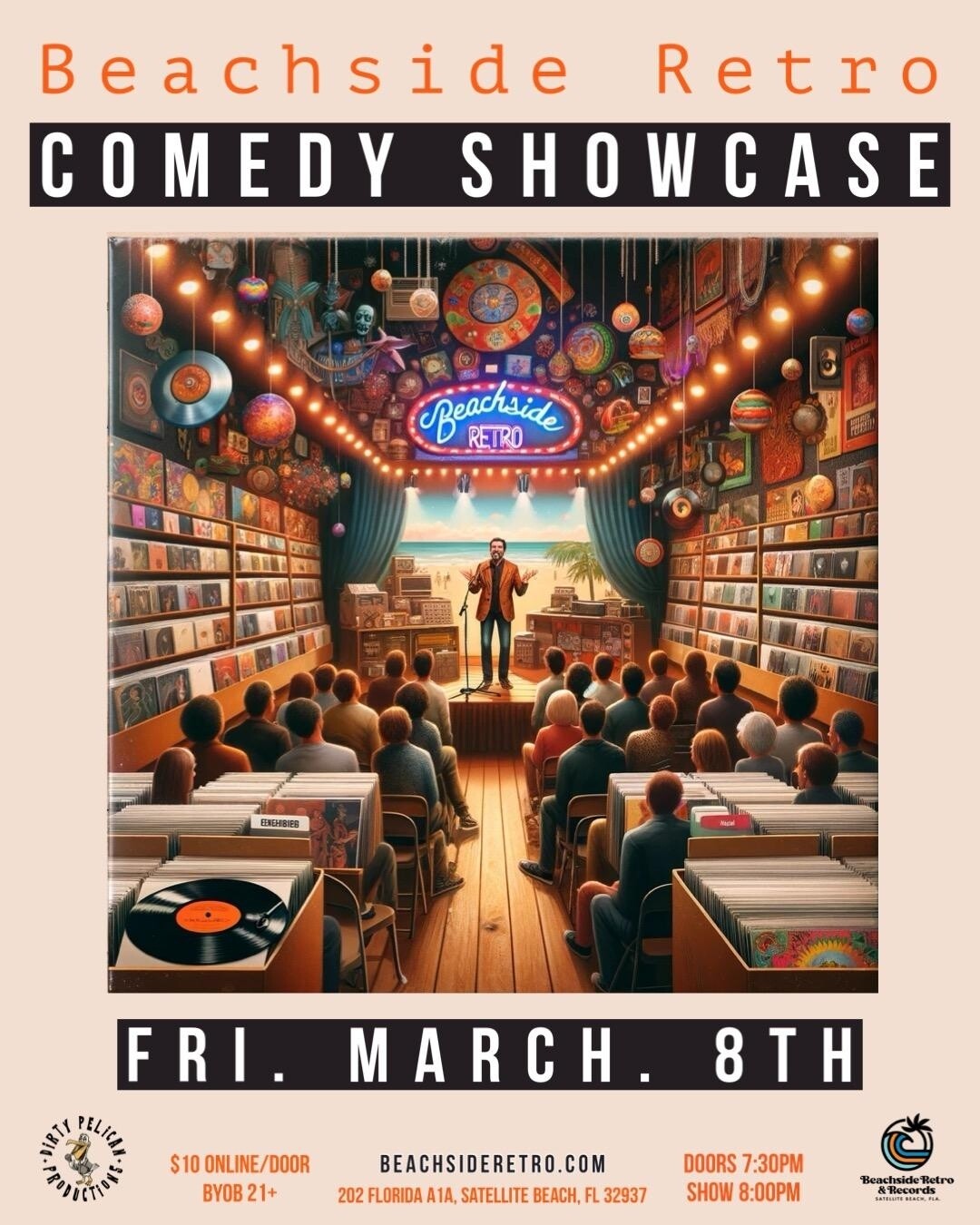 Beachside Retro Comedy Showcase