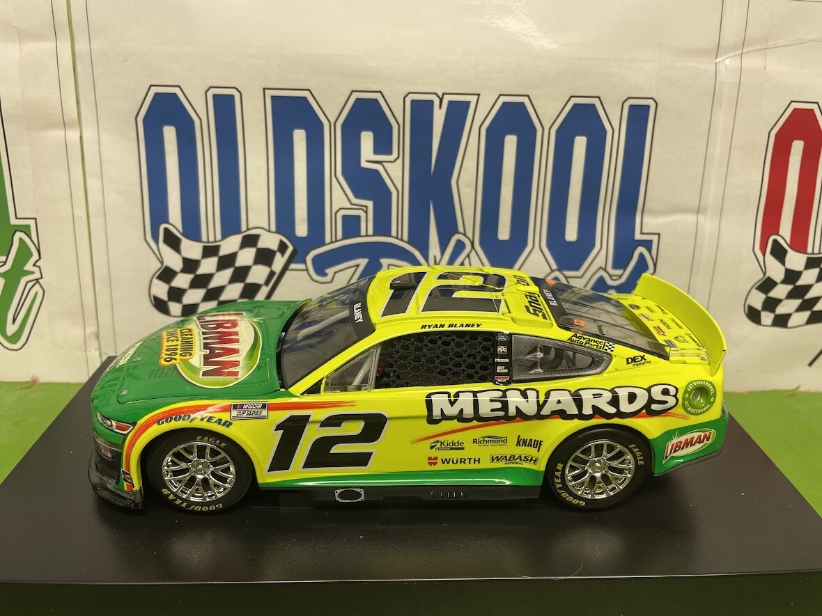 Ryan Blaney #12 Libman / Menards 2022 Nascar Cup