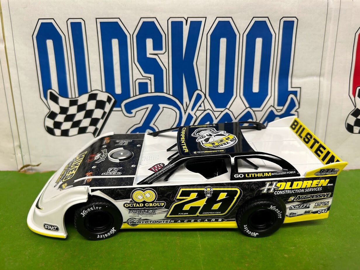 Tyler Carpenter #28 Late Model Dirt 1:24 SCALE