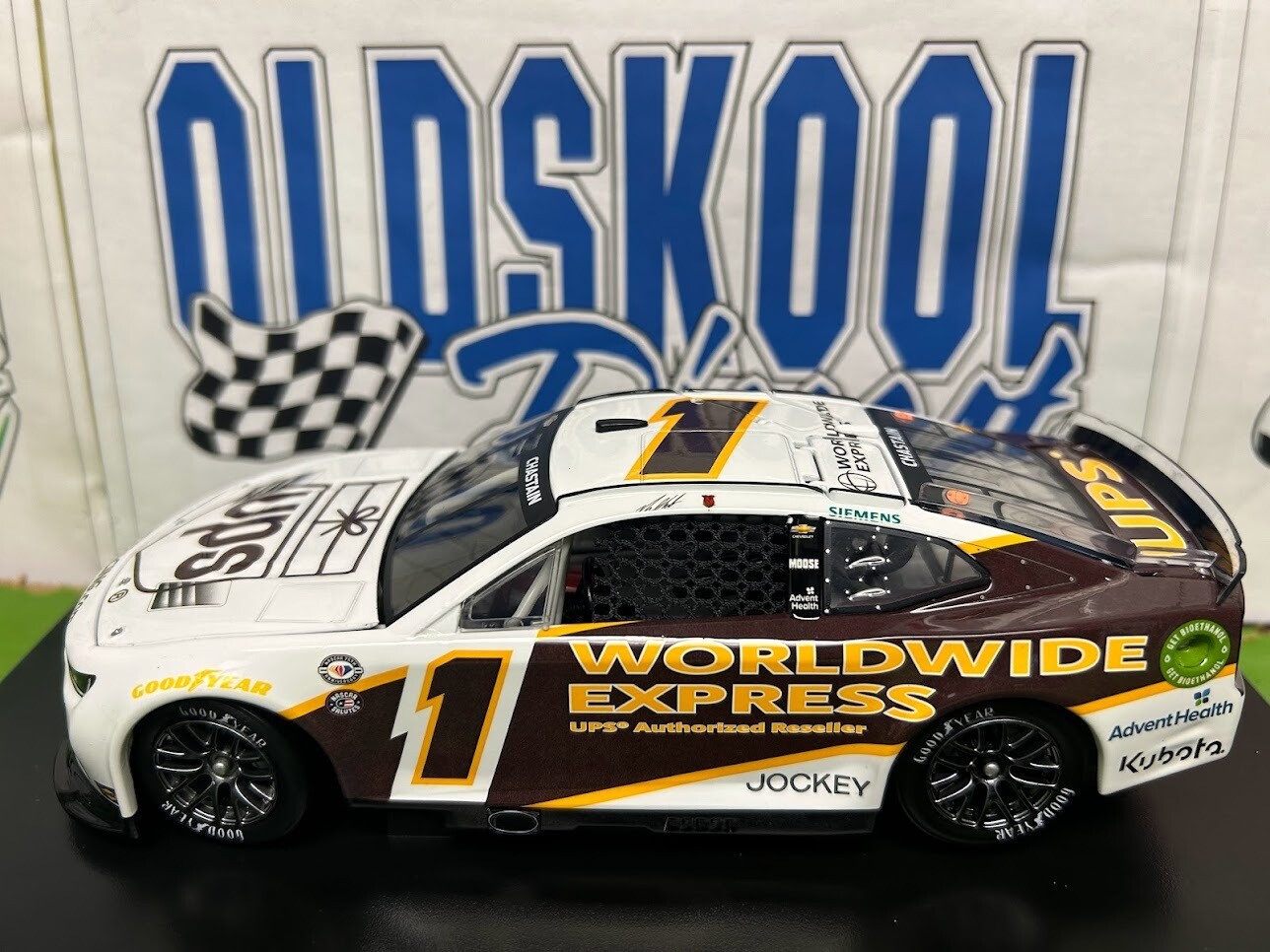 Ross Chastain #1 UPS Worldwide Express Darlington throwback 2023 Nascar ...
