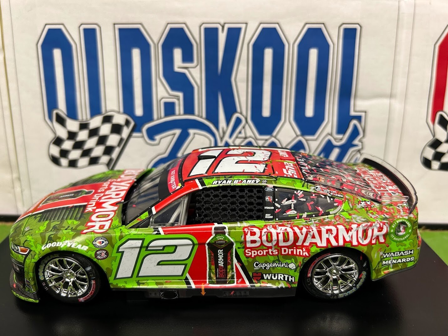 Ryan Blaney #12 BodyArmor Camo Charlotte 5/29 Race Win 2023 Nascar Cup 1:24