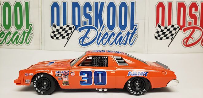 Dale Earnhardt Sr. #30 Army 1976 Chevy Malibu Nascar Stock Car 1:24 ...