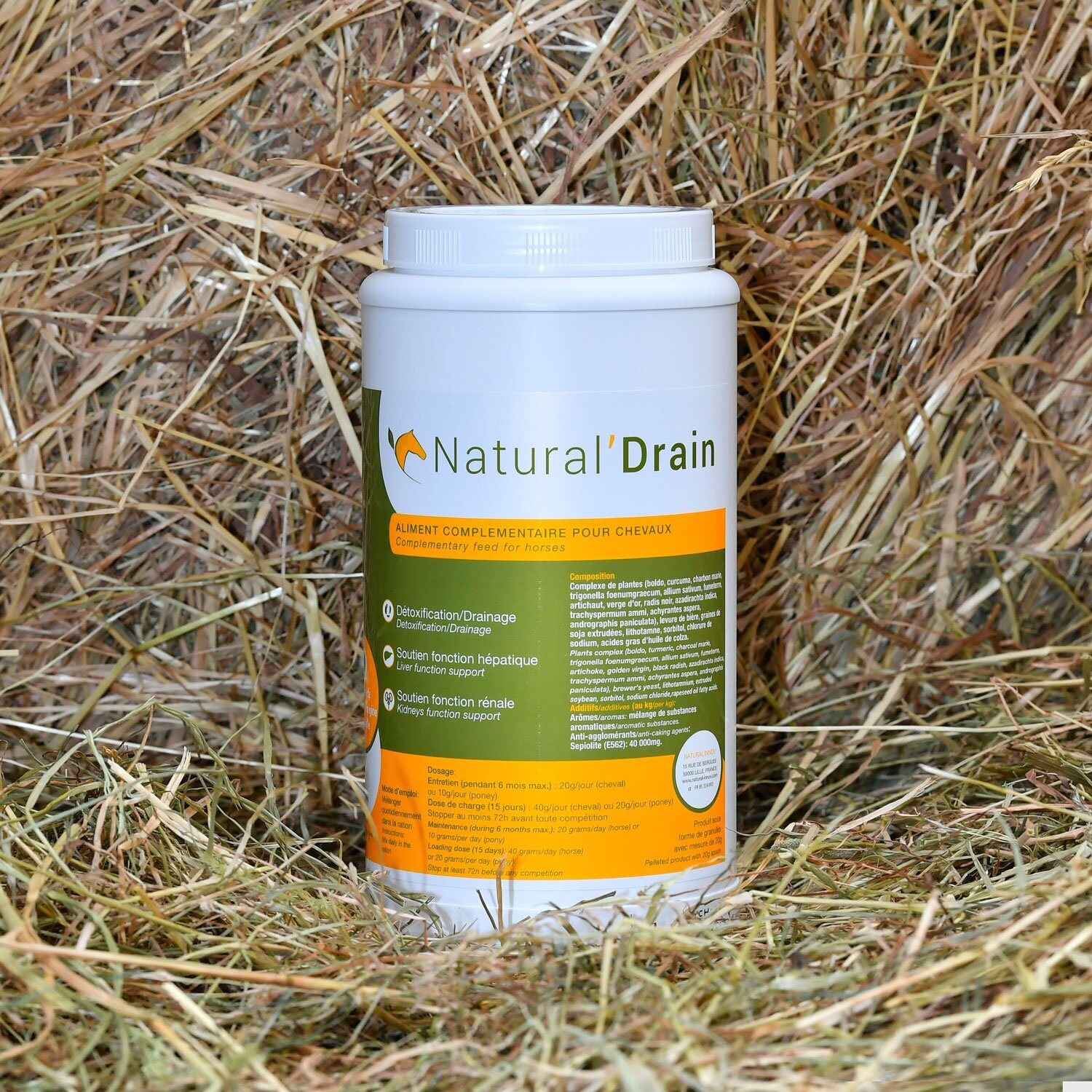Natural Drain 1.2kg - drainage foie et reins