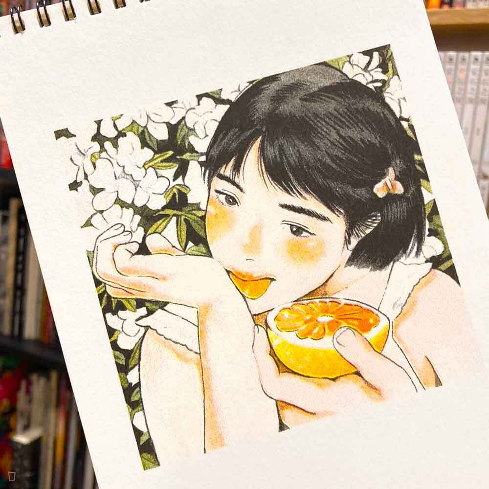 高妍 Gao Yan《Risograph 作品集》 - 紙本分格實體店 zbfghk store／實體店及網絡商店