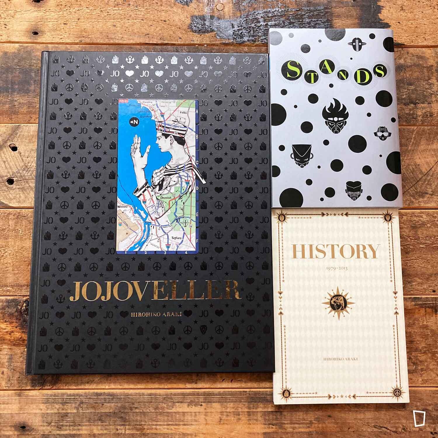 荒木飛呂彥《JOJOnicle》「冒險之波紋」原畫展宣傳圖錄 - 紙本分格實體店 zbfghk store